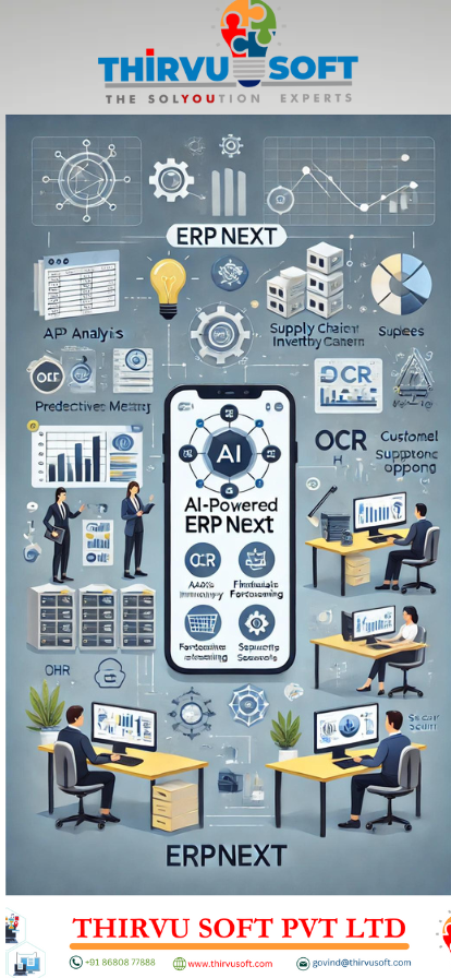 Transforming Business Efficiency: AI-Powered ERP Systems with ERPNext